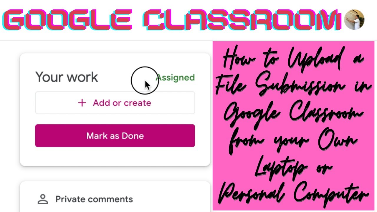 How to Upload Your File Submissions From Your Laptop/PC to an ...