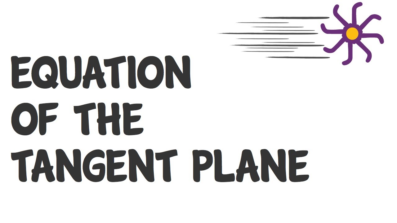 Rapid calculus - equation of the tangent plane (KristaKingMath) - YouTube