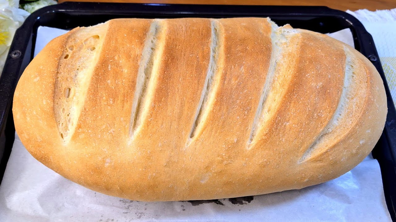 Here it is ️ Real bread!! For the whole family! Incredibly huge bread ...