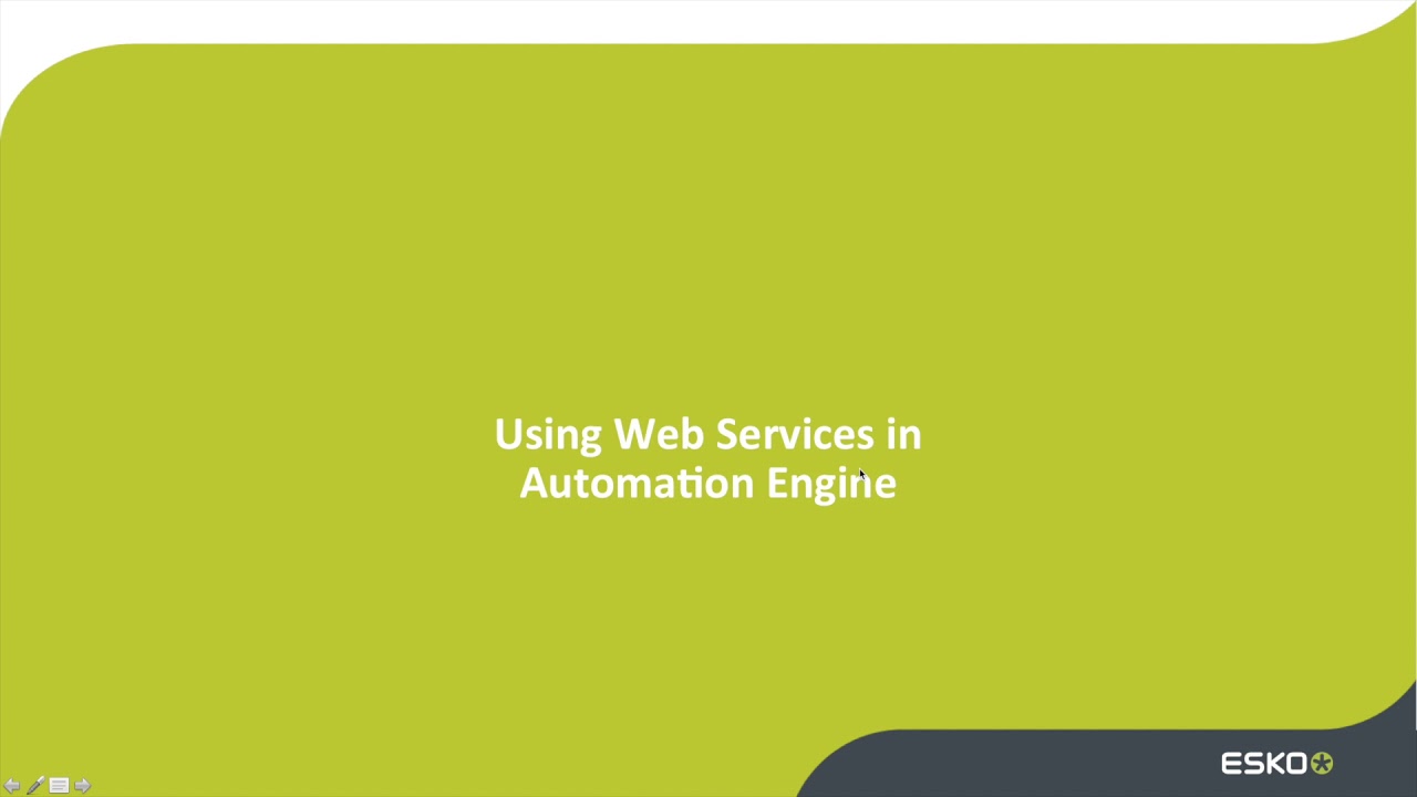 Focus Session 2016 - Using Web Services in Automation Engine - YouTube