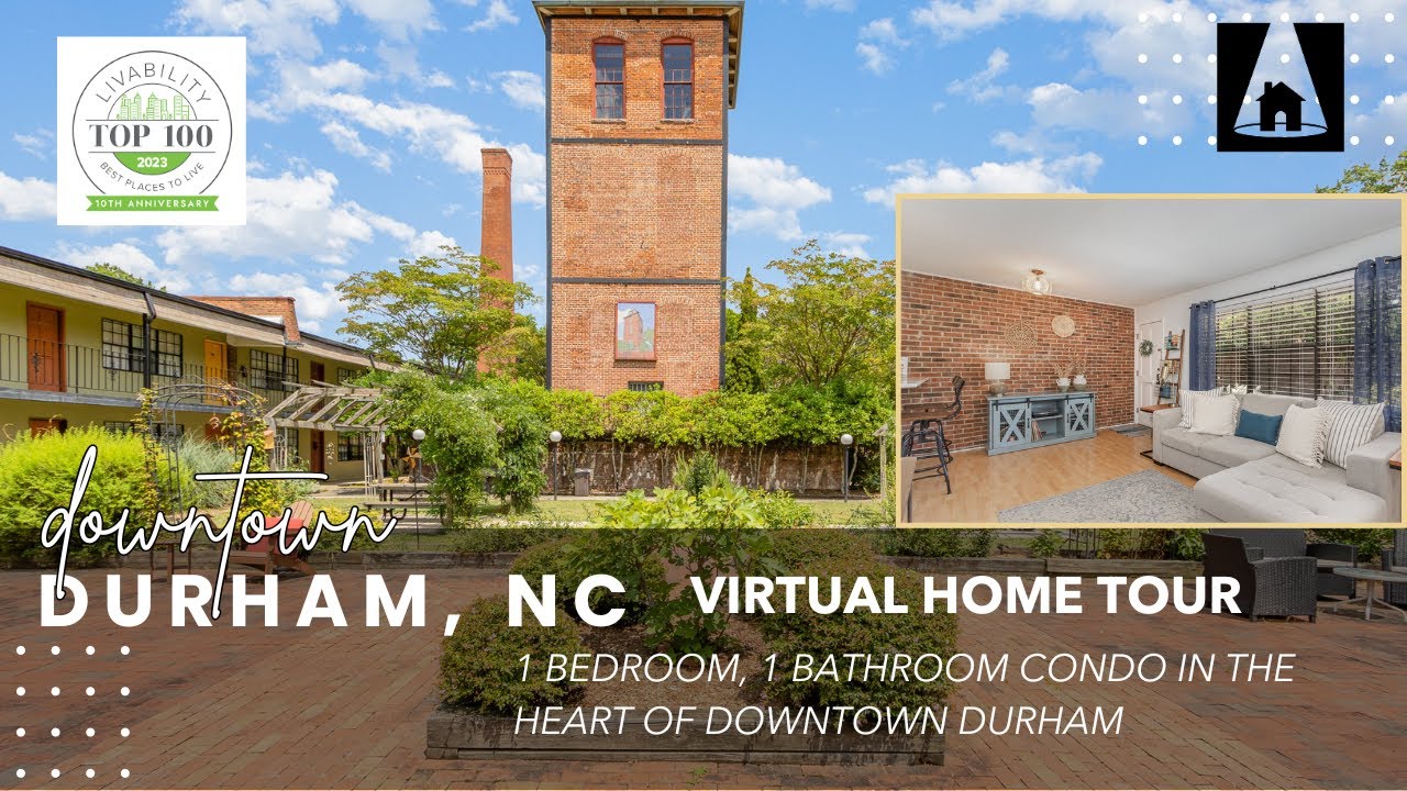 Downtown Durham Virtual Home Tour: 1 Bedroom Condo in the Heart of ...