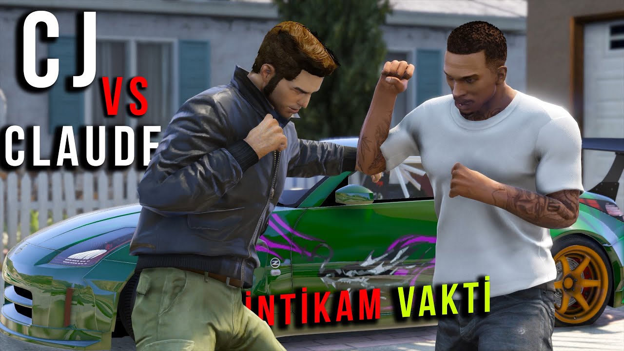 GTA 5 | CJ VS CLAUDE ! | TOMMY VE MİCHAEL İLK KEZ KARŞILAŞIYOR! | Bölüm ...