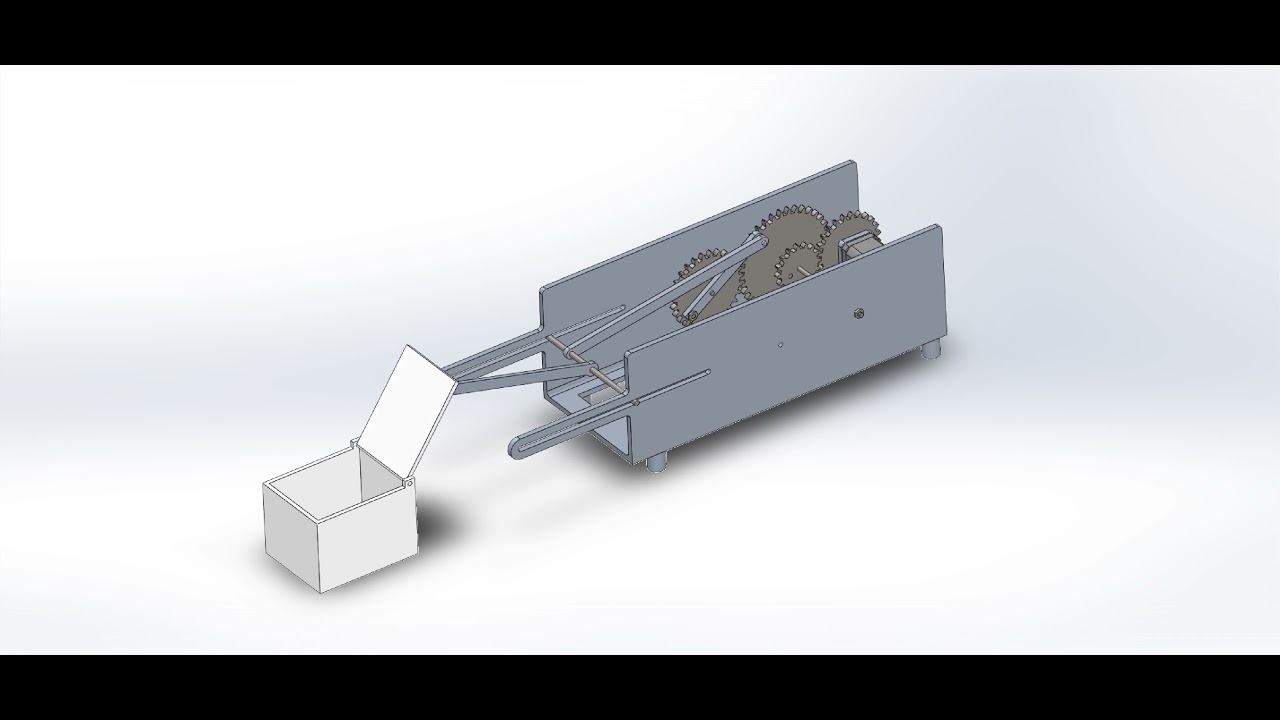 363 Final Project - Compound Gears and Crank-Slider Mechanism - YouTube