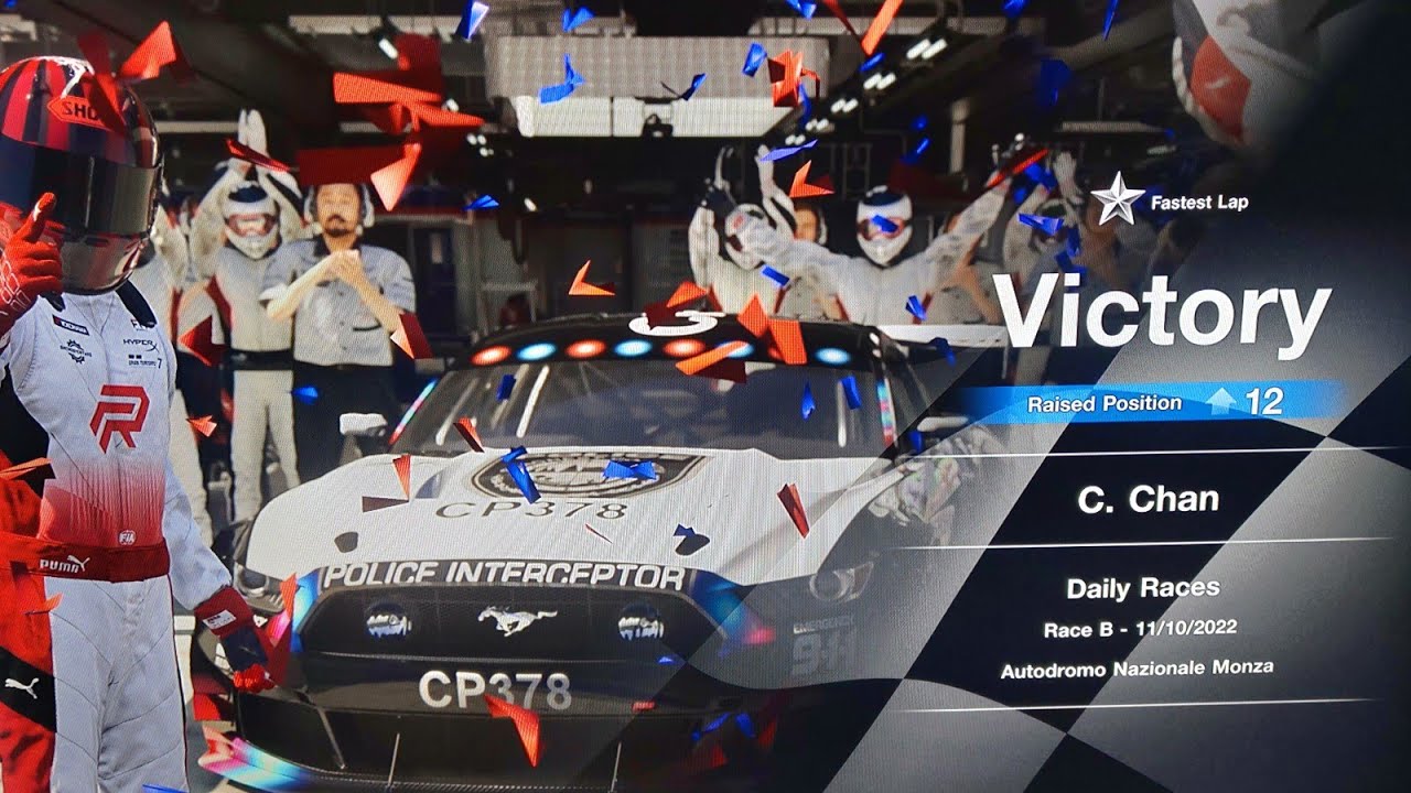 Officer Ricky takes pole at Monza! | GT7 - YouTube