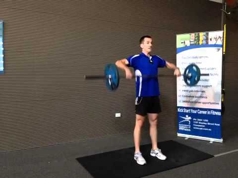 Snatch Grip Upright Row - YouTube