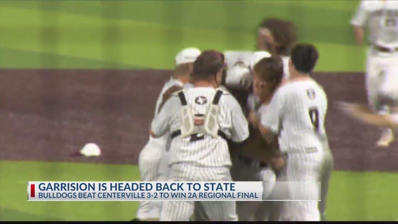 Garrison baseball is headed back to state - YouTube