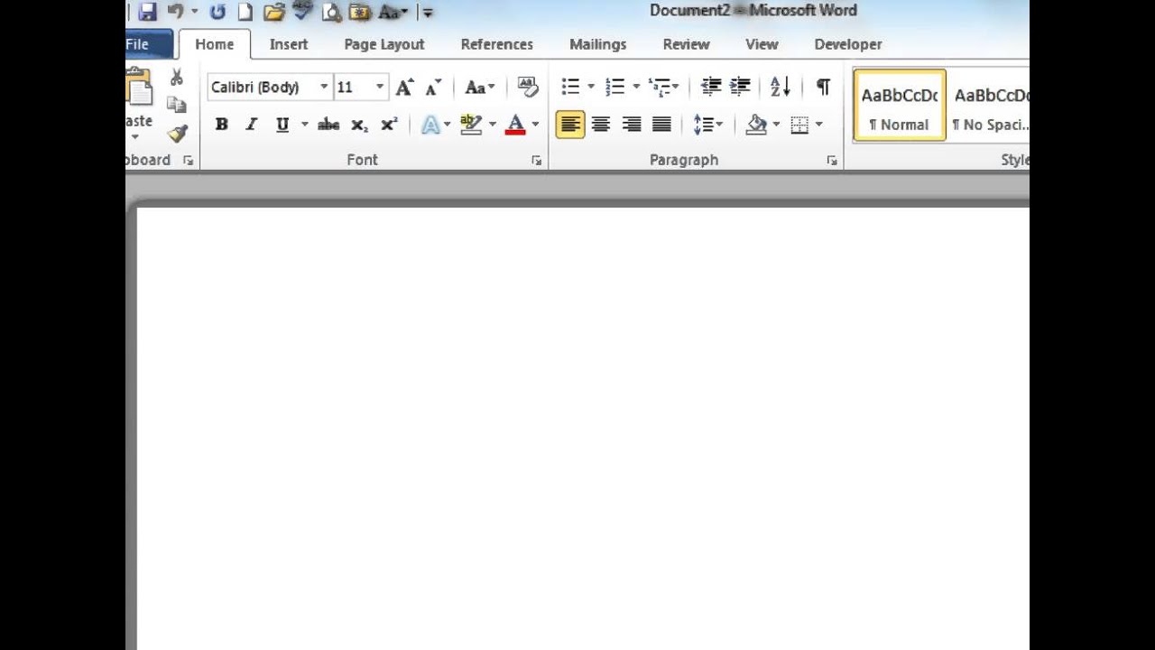 Auto Text in Word 2010 - YouTube