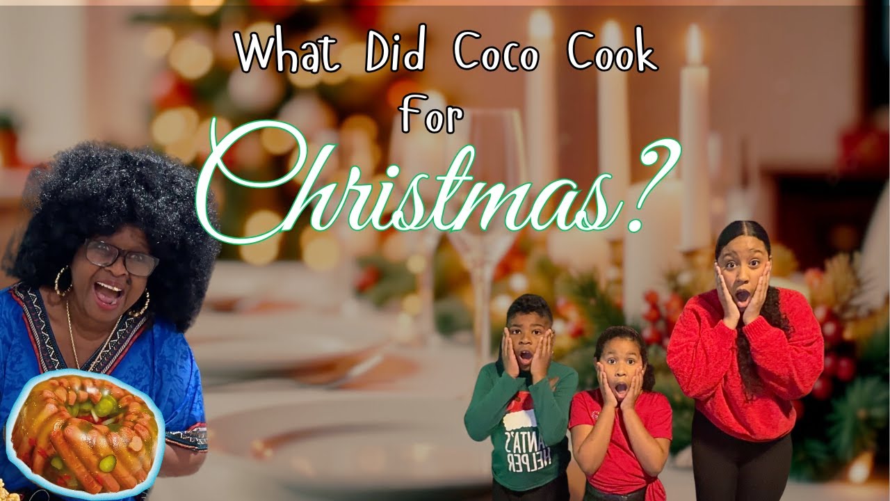 What Did Coco Cook For Christmas (Christmas Dinner Disaster) - YouTube