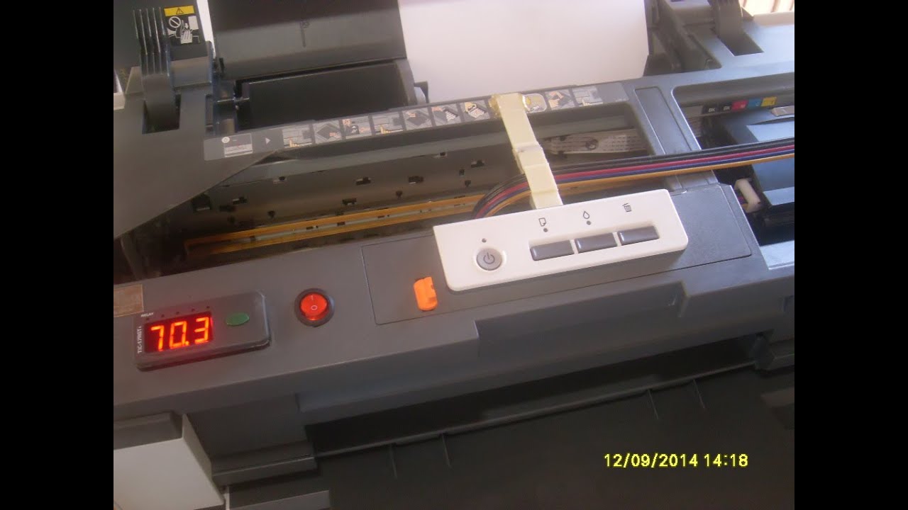 MINI PLOTTER ECO SOLVENTE COM SISTEMA DE AQUECIMENTO CONTROLADO EPSON T ...