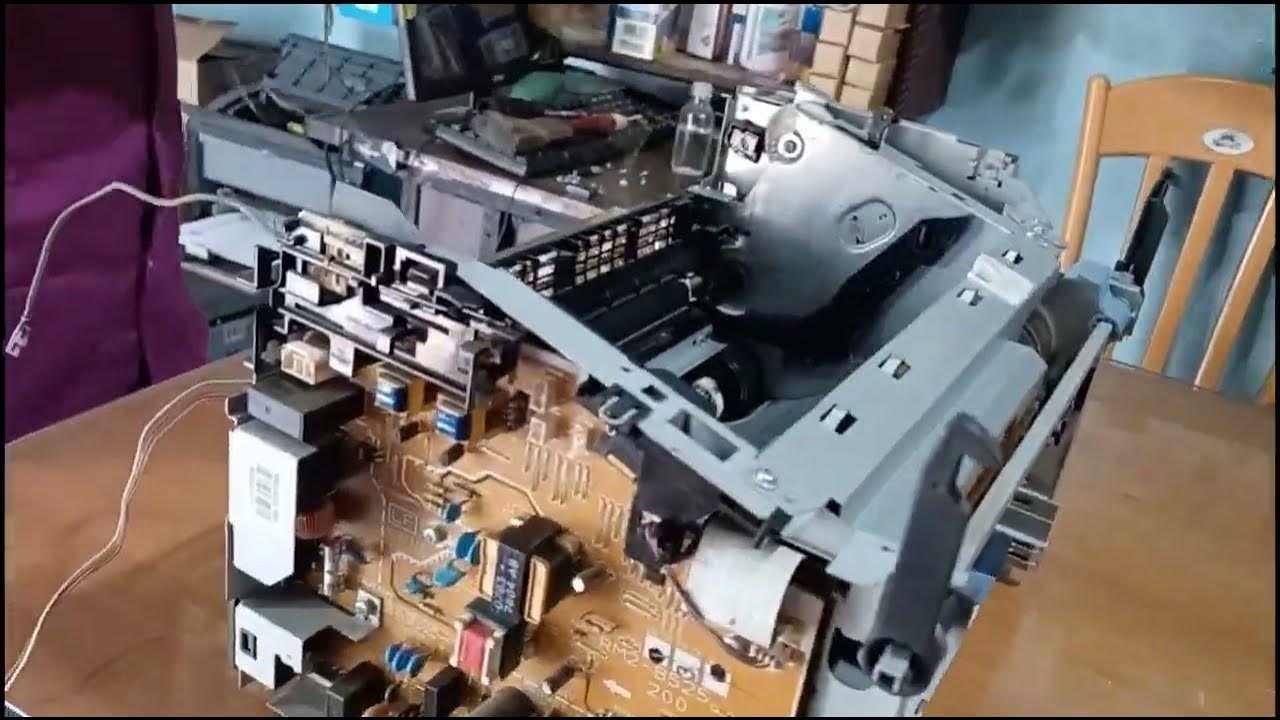 HP LASERJET M1005 MFP PRINTER COMPLETE SERVICE AND FULL ASSEMBLY VIDEO ...