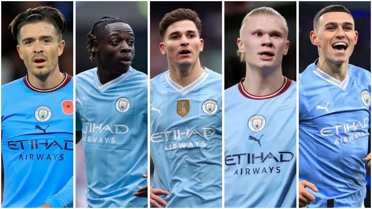 🔥Man City Forwards: Premier League Stats⚽ in 23/24 Season - YouTube