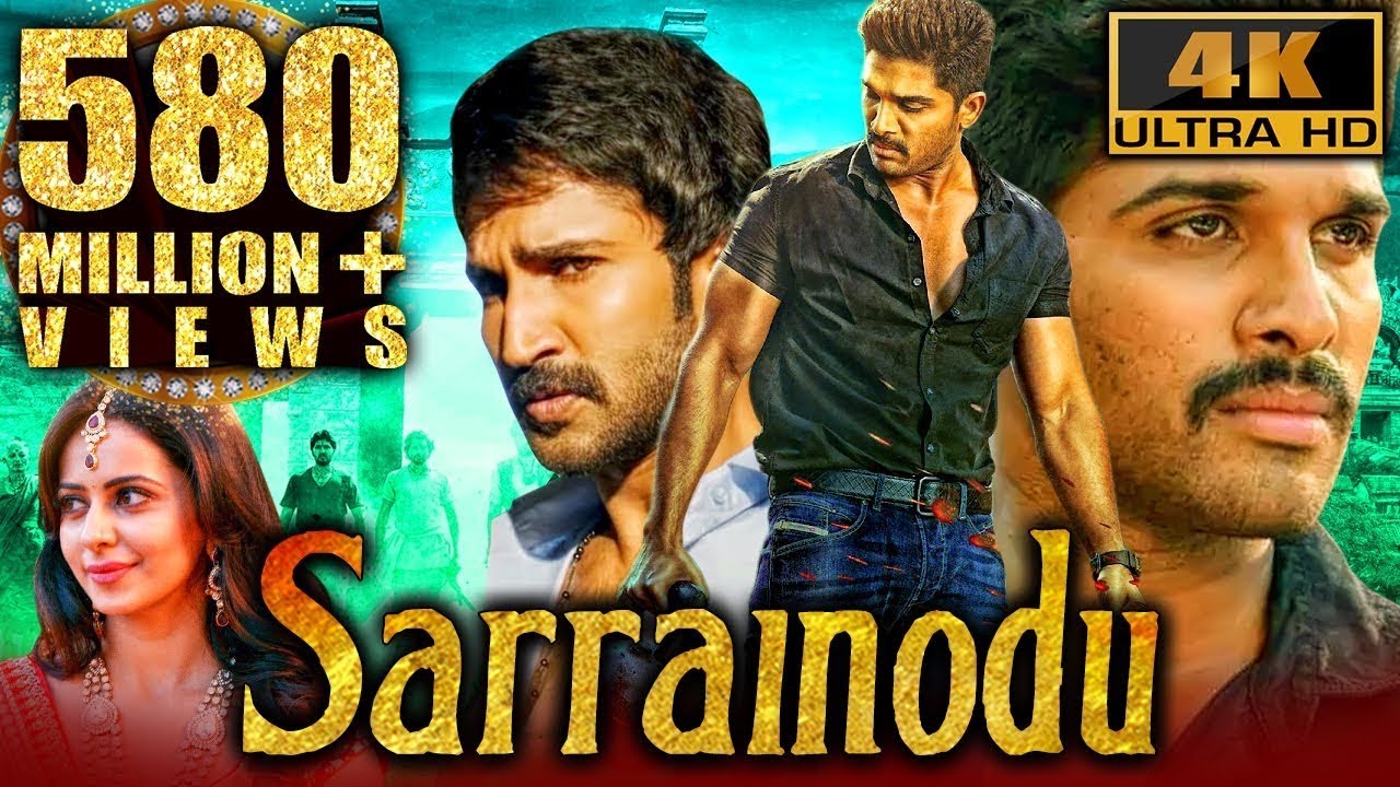 Sarrainodu (4K ULTRA HD) Full Hindi Dubbed Movie | Allu Arjun, Rakul ...