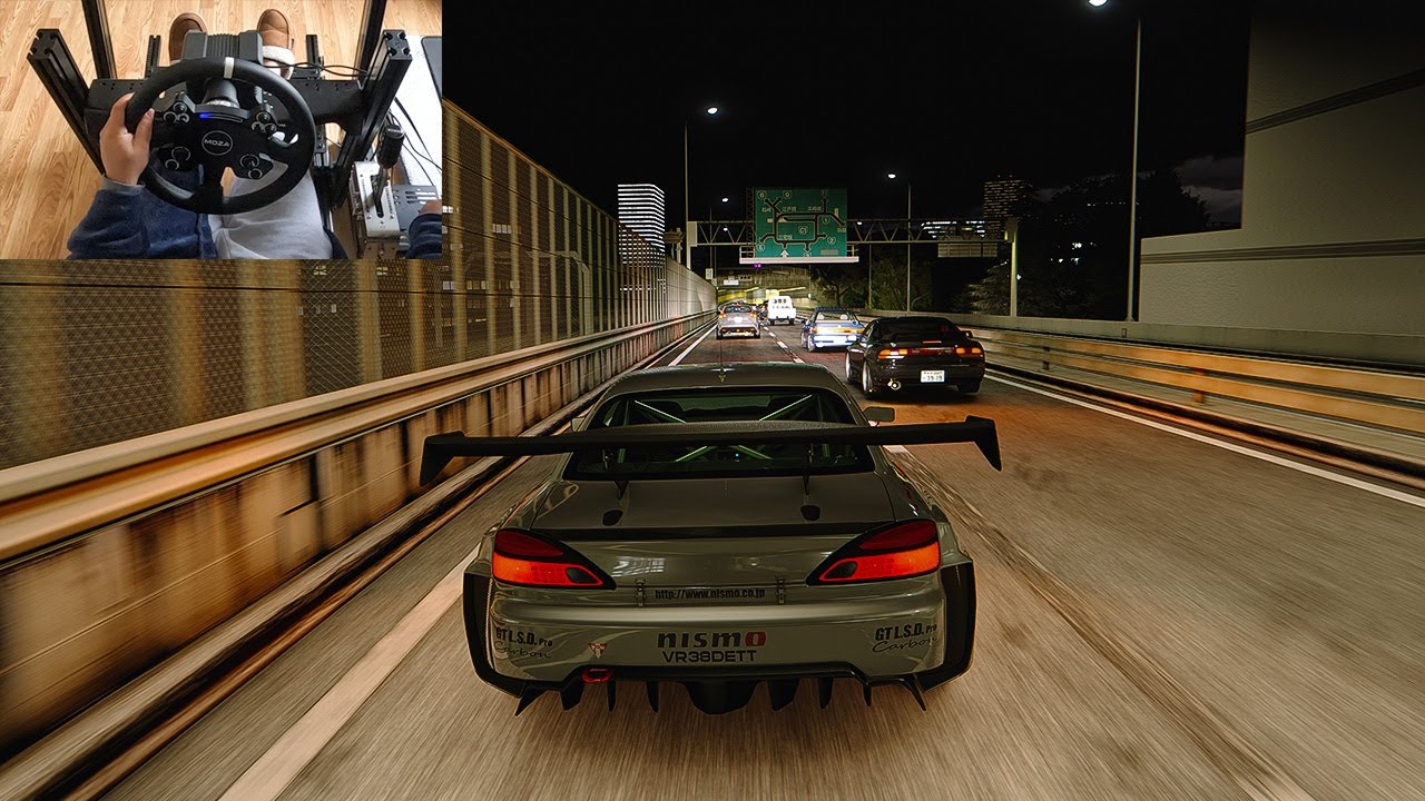 BIG WING 789HP Nissan Silvia S15 & 803HP S13 - Assetto Corsa | Moza R9 ...