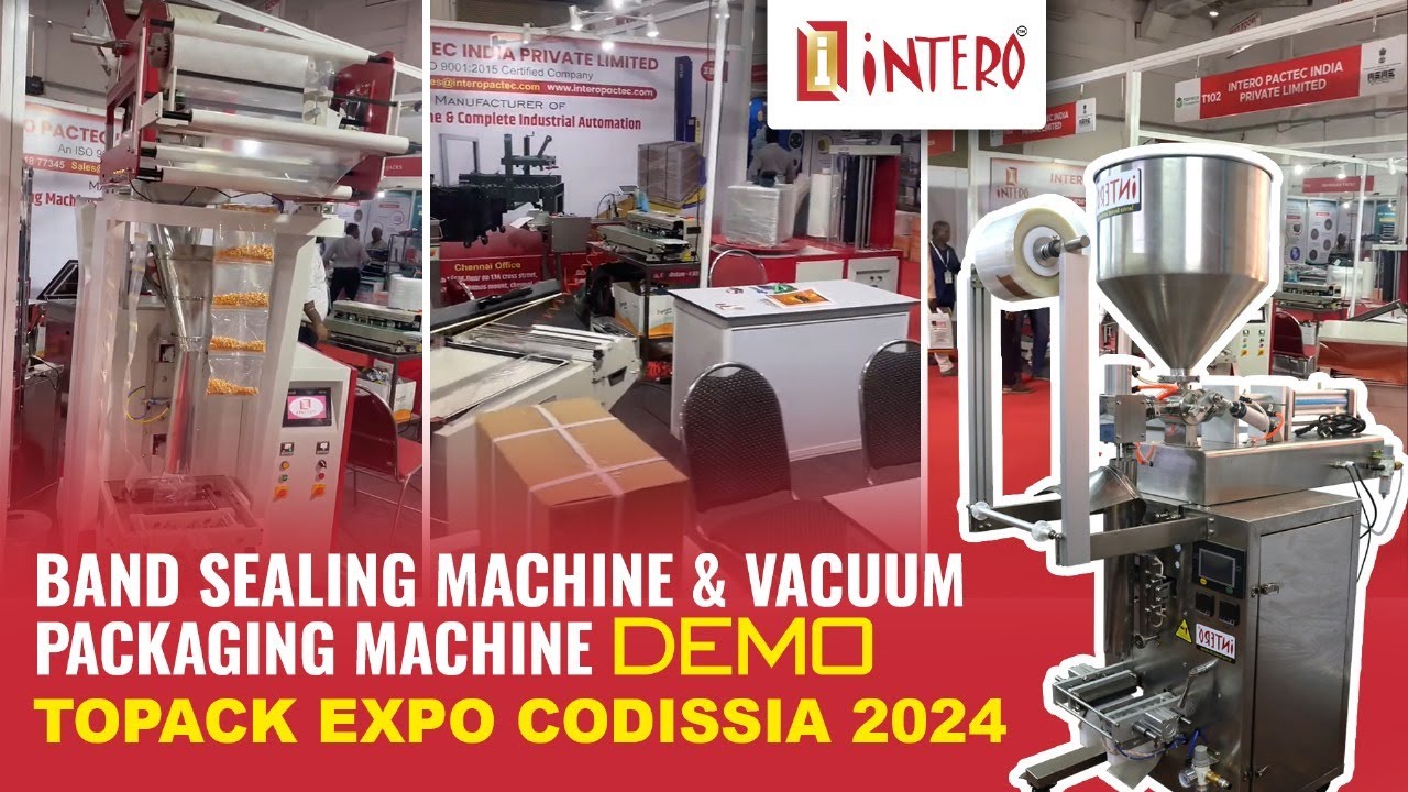 Codissia Topack Expo 2024 | Band Sealing & Vacuum Packaging Machine ...