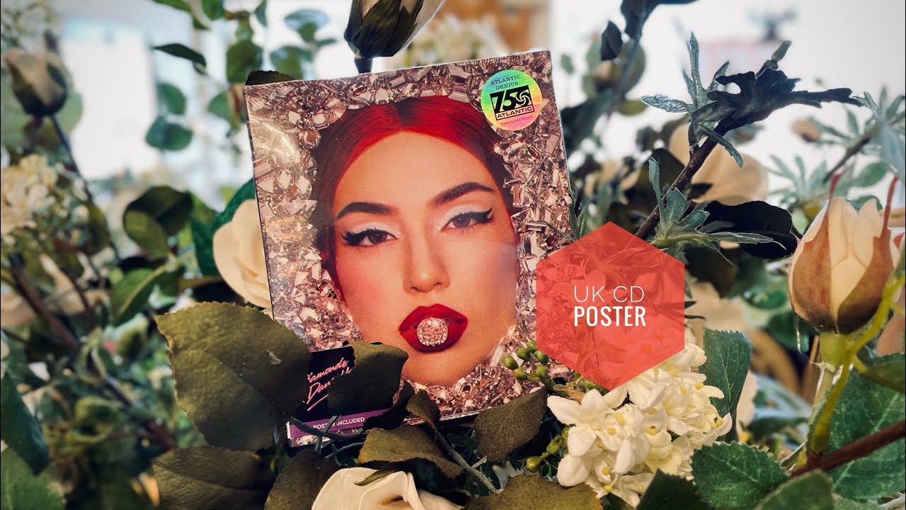 Ava Max - Diamonds & Dancefloors (UK Poster Unboxing) - YouTube