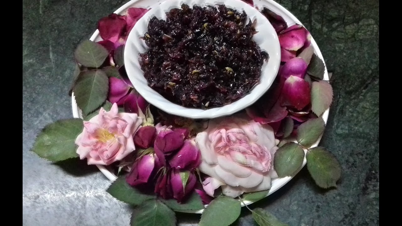 How To Make Gulkand Rose Jam Gulkand Recipe YouTube how-to-make-gulkand-rose-jam-gulkand-recipe-youtube