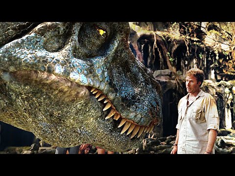 Land of the Lost best T-REX Vs ALIENS Scenes 🌀 4K