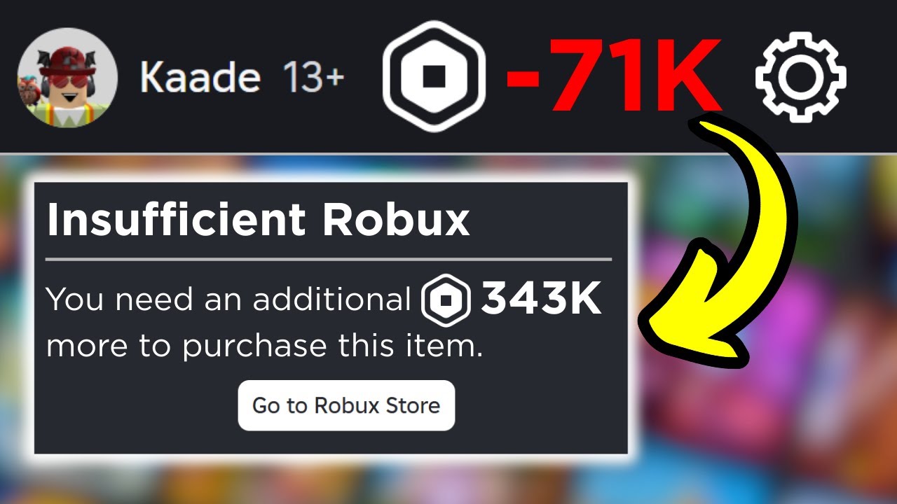 How people had NEGATIVE ROBUX and TICKETS... - YouTube