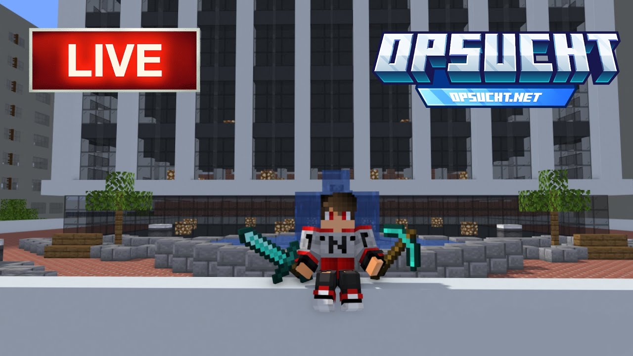 🔴LIVE🔴Wir spielen zusammen Minecraft OPSucht - YouTube