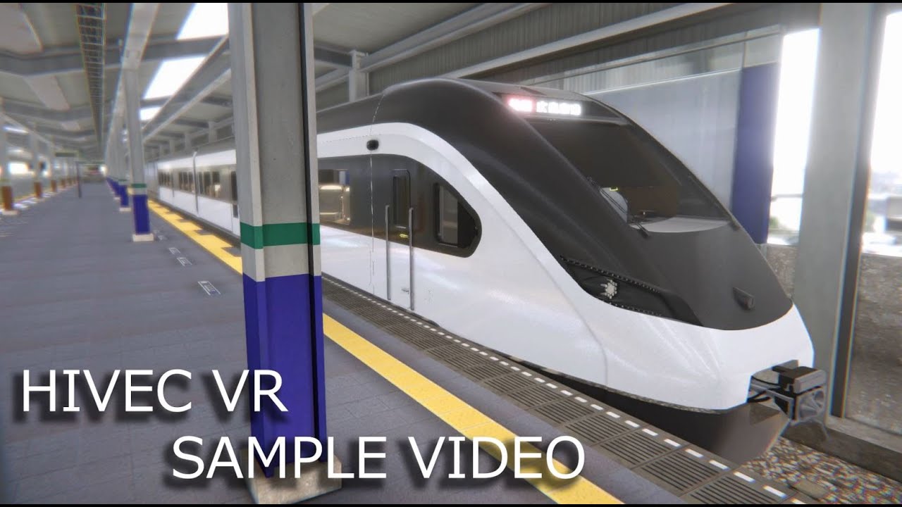 HIVEC VRサンプル 特急車両 フルバージョン - YouTube