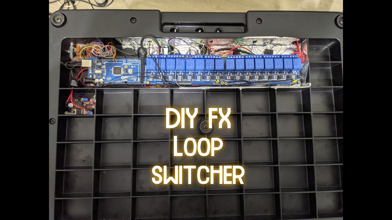 DIY Programmable Arduino FX Loop switcher (SKB Pedalboard mod) - YouTube