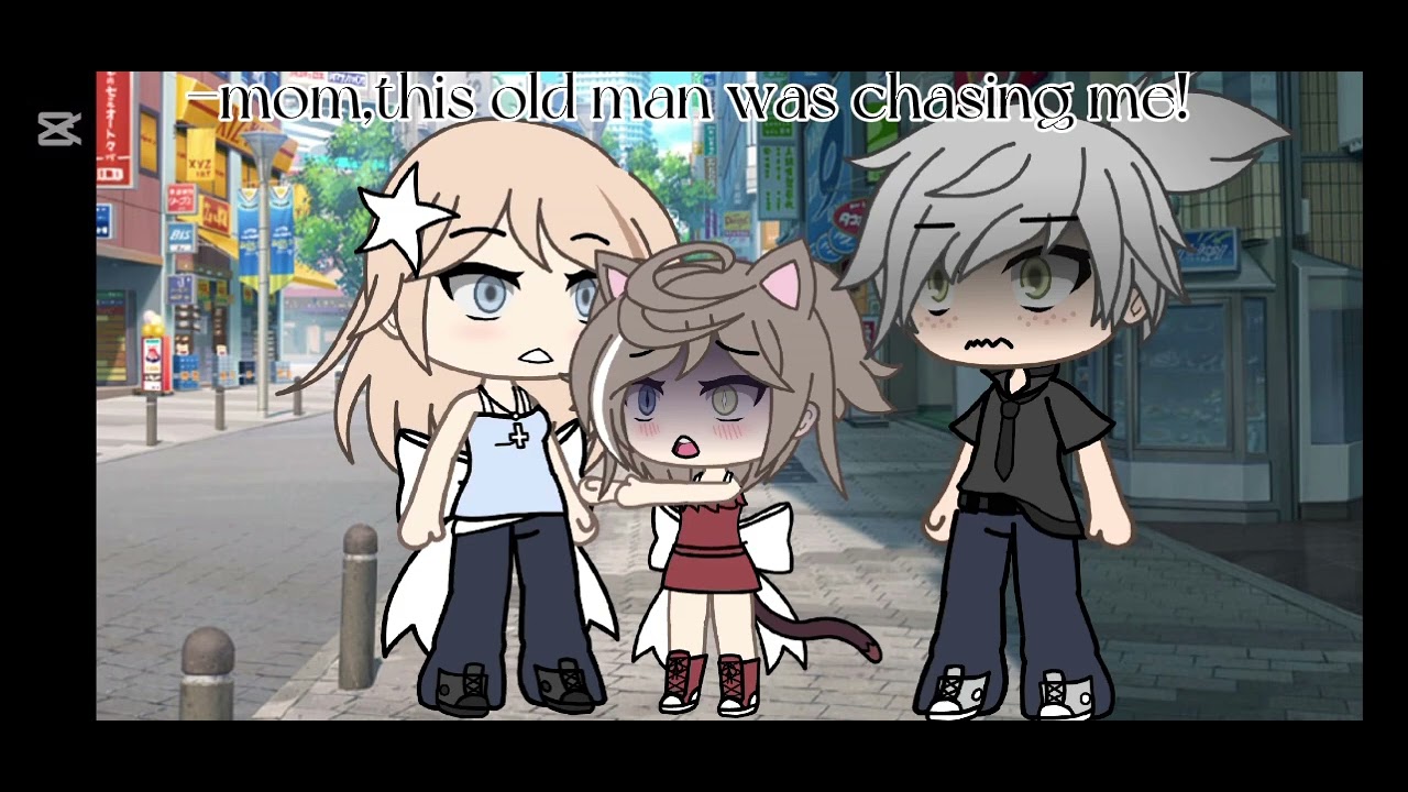,,mom this old man was chasing me!" / #gachatrend / #gacha - YouTube