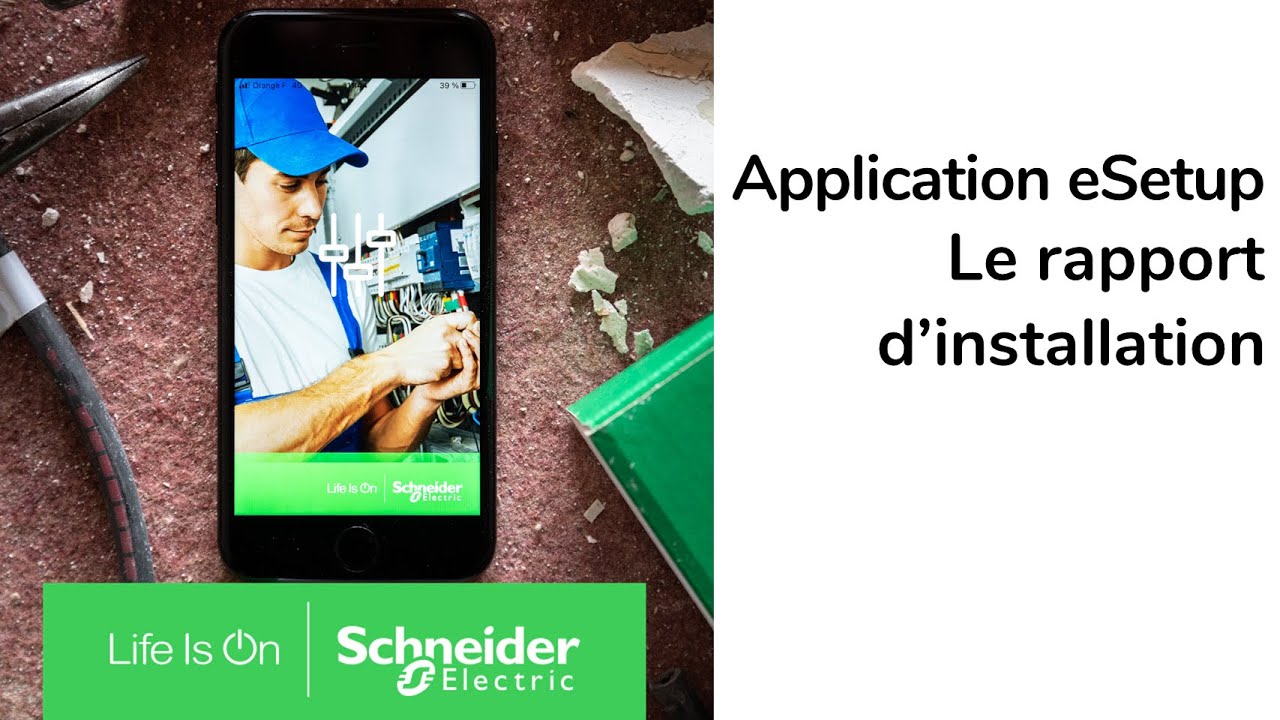 Application eSetup pour Electricien - Le rapport d'installation - YouTube