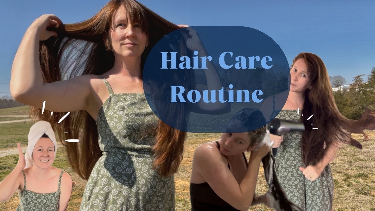 Easy Hair Care Routine - YouTube