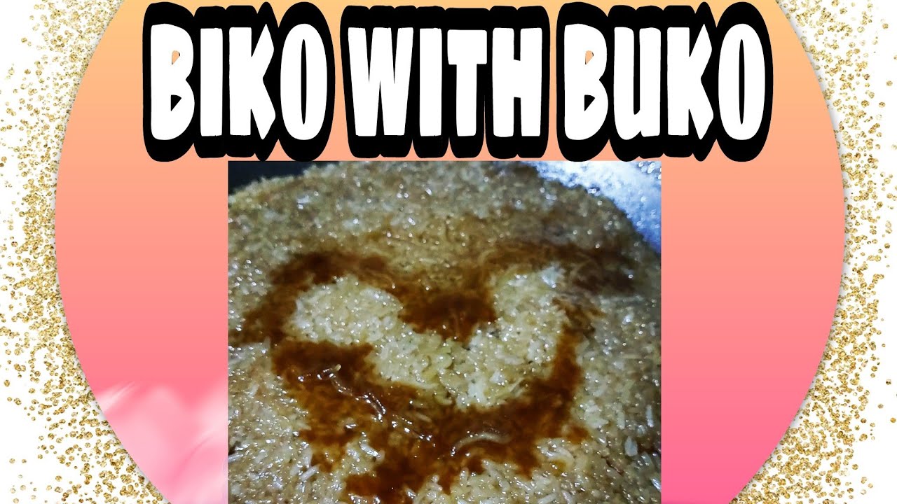 How to make Biko with Buko - YouTube