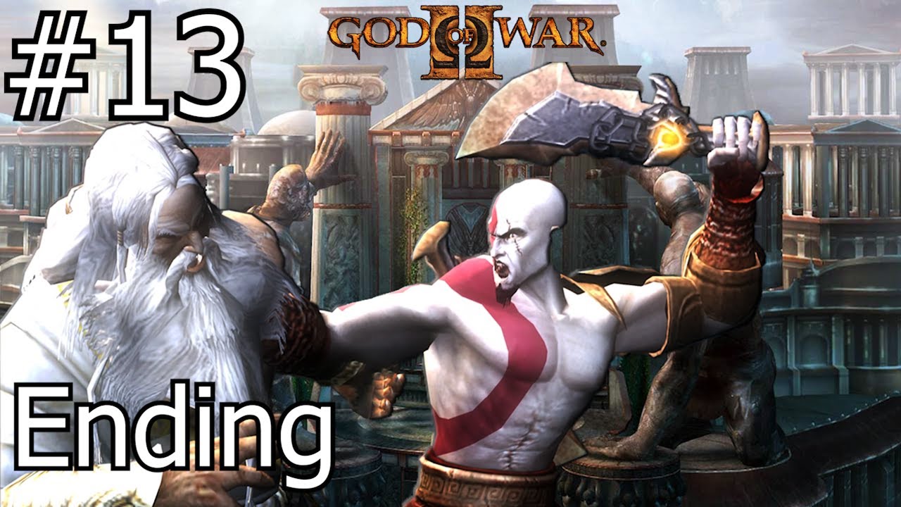 God of War 2 HD - Walkthrough Part 13 - Clotho , Zeus Final Boss Fight ...