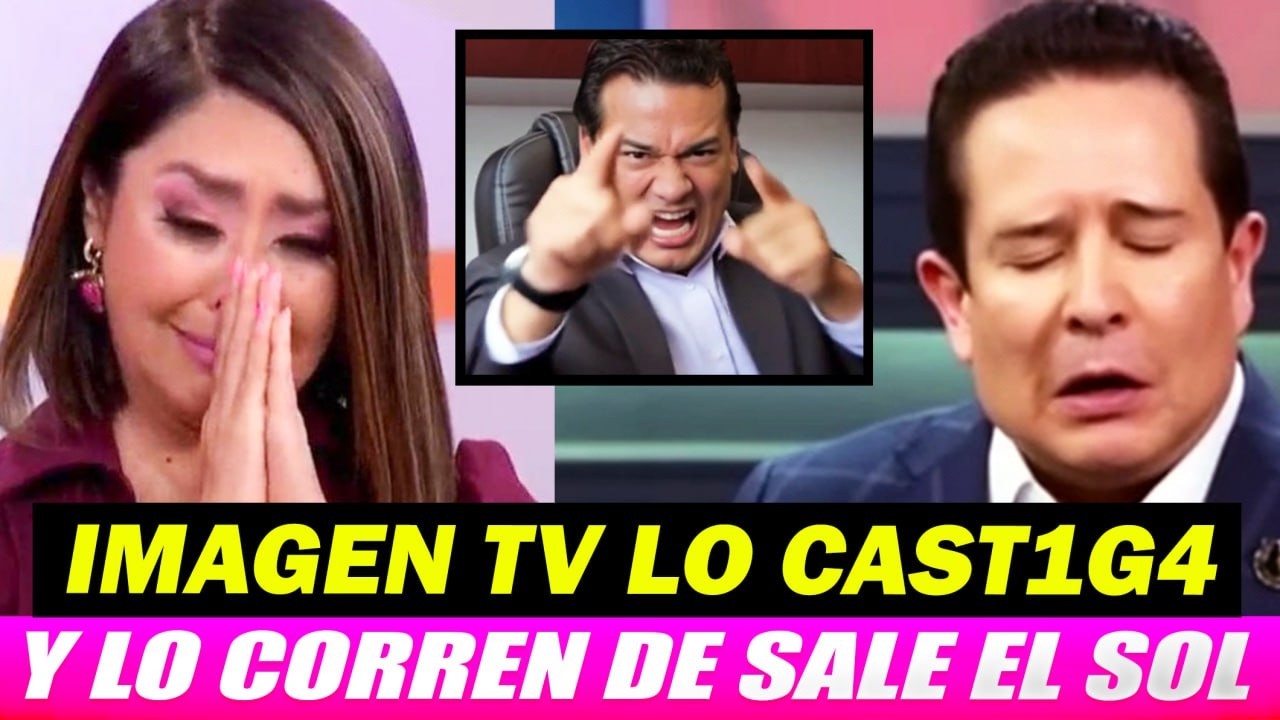 ⚡ Imagen TV se CANSÓ: GUSTAVO ADOLFO INFANTE lo corren de sale el sol ...