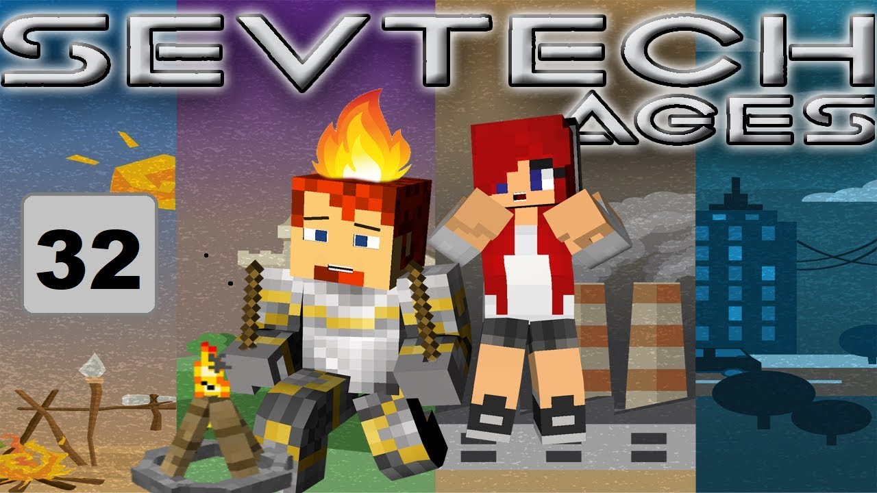 On The Hunt For Aqua Gems! - SevTech Ages with Heather, Ep 32! - YouTube