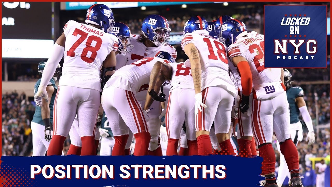 New York Giants Position Strengths - YouTube