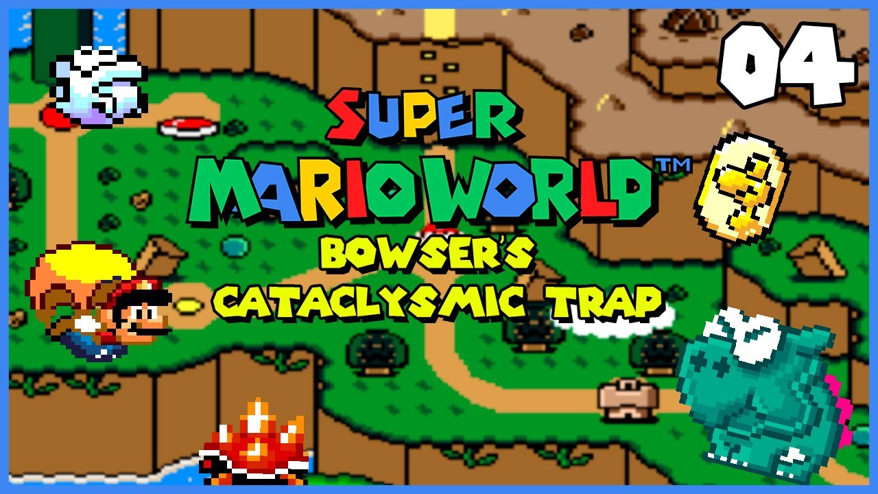 Super Mario World Bowser's Cataclysmic Trap #04 World 4 (Jelly Jungle ...