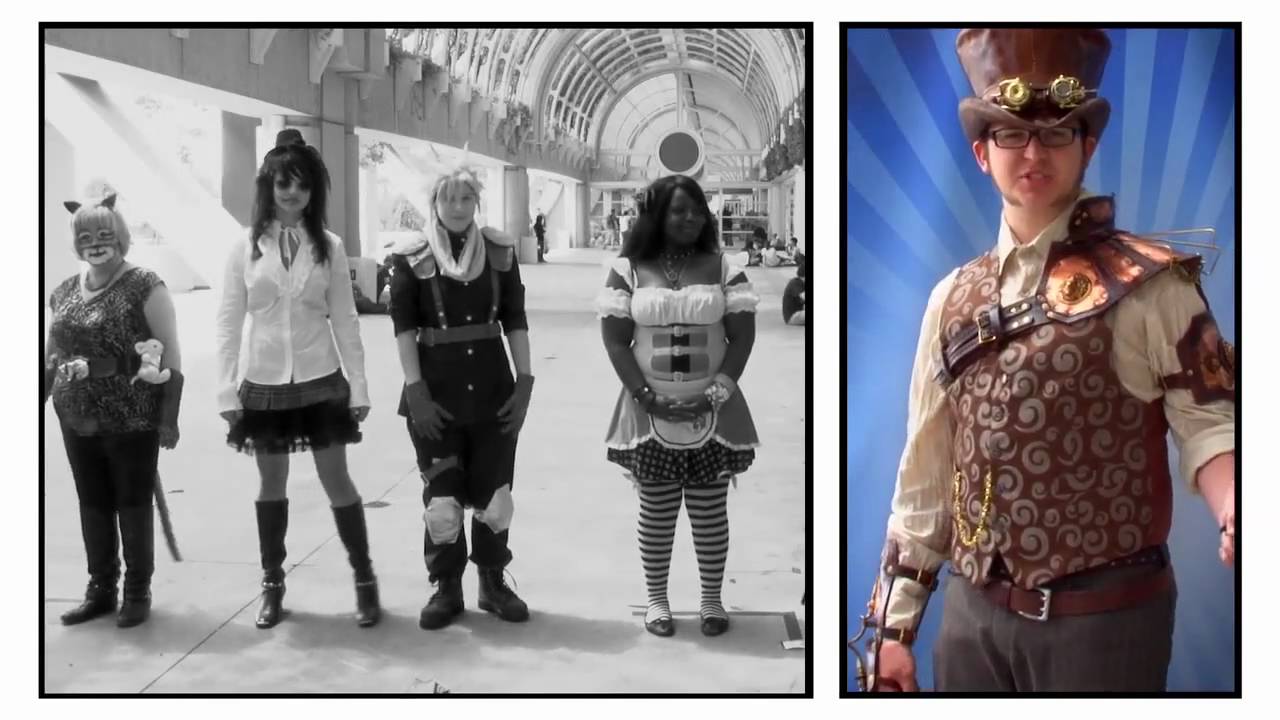 Comic-Con Characters 2010 - YouTube