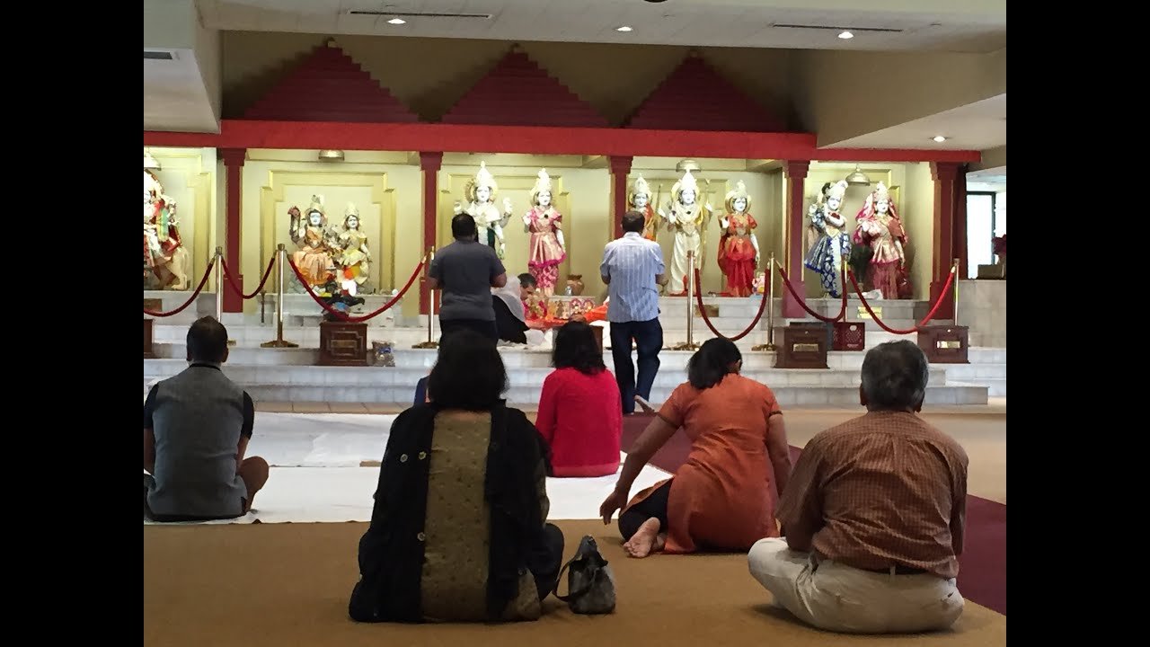 Last Sunday "Worship/Bhajan" in Rajdhani Mandir, Virginia - YouTube