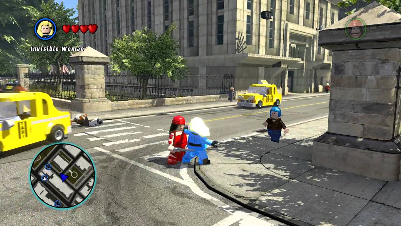 LEGO MARVEL Super Heroes - Invisible Woman Kills Elektra (1080p) - YouTube