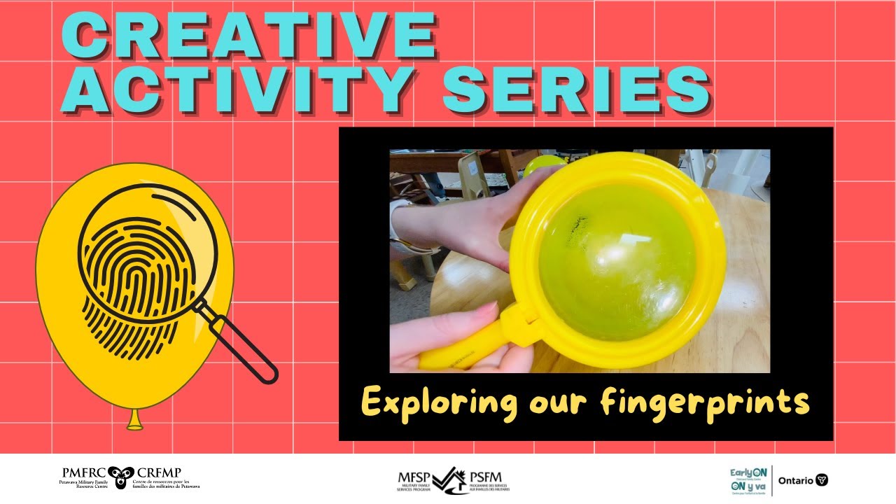 Creative Activity - Exploring Fingerprints - YouTube