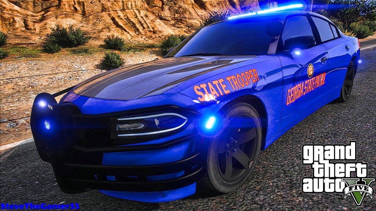 Playing GTA 5 As A POLICE OFFICER Highway Patrol|| GSP|| GTA 5 Mod| 4K ...