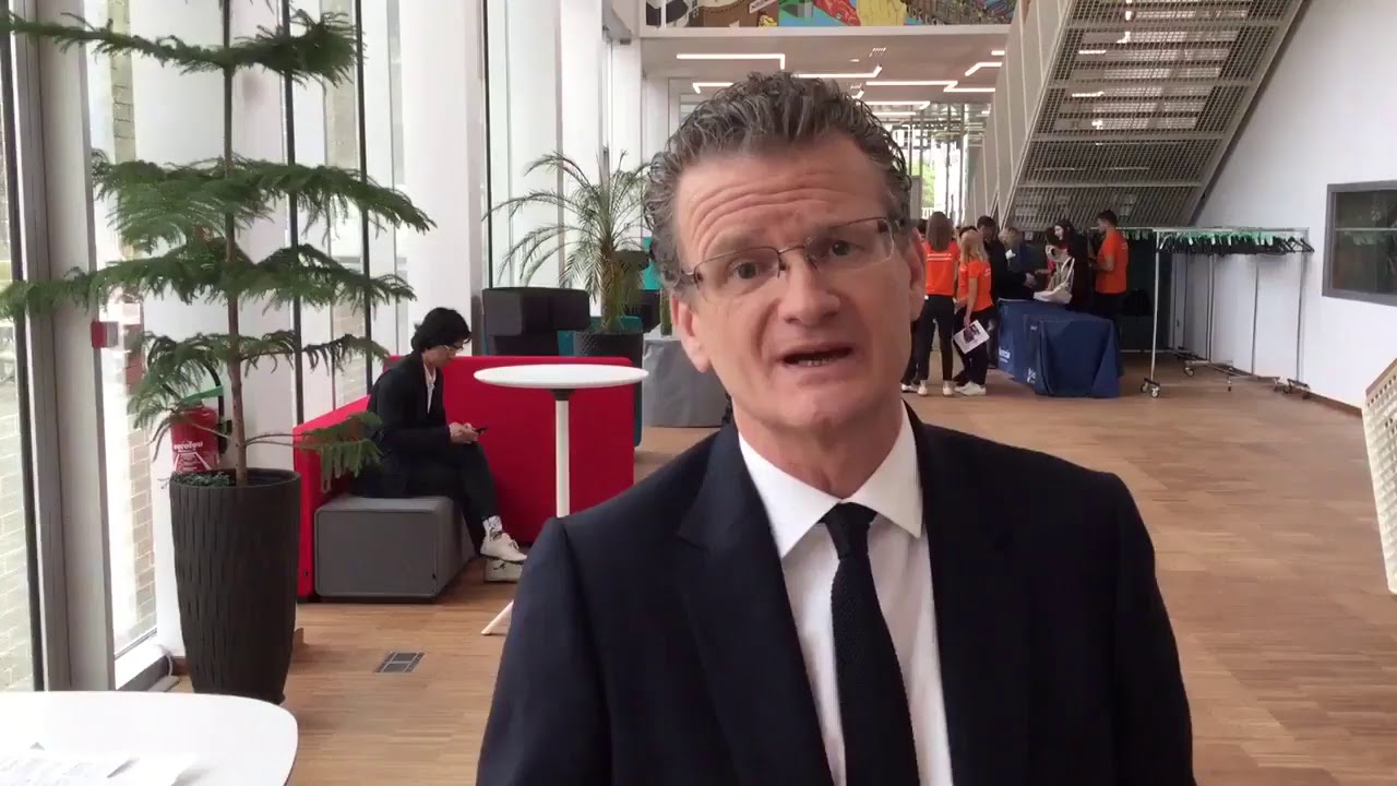 Interview Laurent METRAL - Inauguration MEDIACAMPUS - YouTube