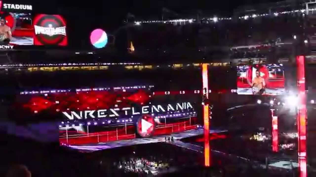 Wrestlemania 31 ending fireworks at Levi's Stadium - YouTube