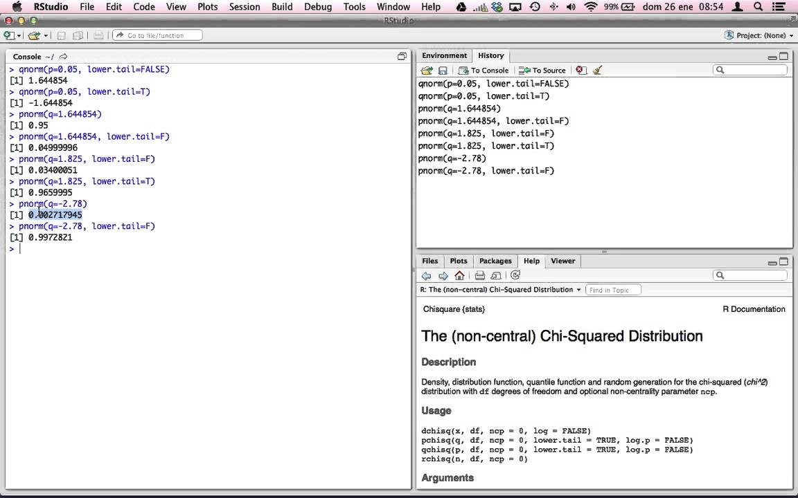 Uso de tablas de distribuciones en R - YouTube