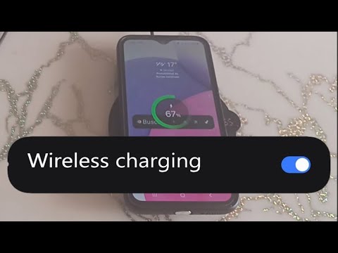How to turn on wireless charging on samsung a03s | Does samsung a03s support wireless charging ...