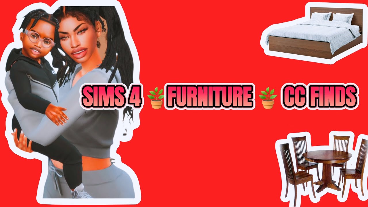 MY FAVORITE 15 FURNITURE CC FINDS WEBSITES !!!! || THE SIMS 4 || links ...