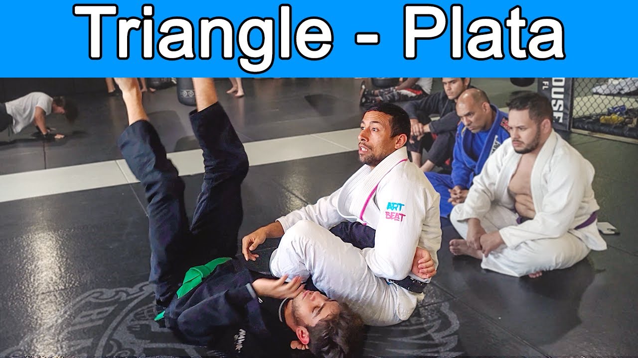 Triangle Plata submission for BJJ / Jiu-Jitsu - YouTube