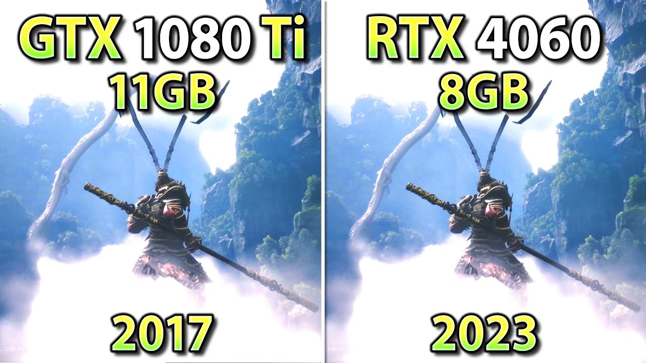 GTX 1080 Ti vs RTX 4060 - Test in 13 New Games (1080p) - YouTube