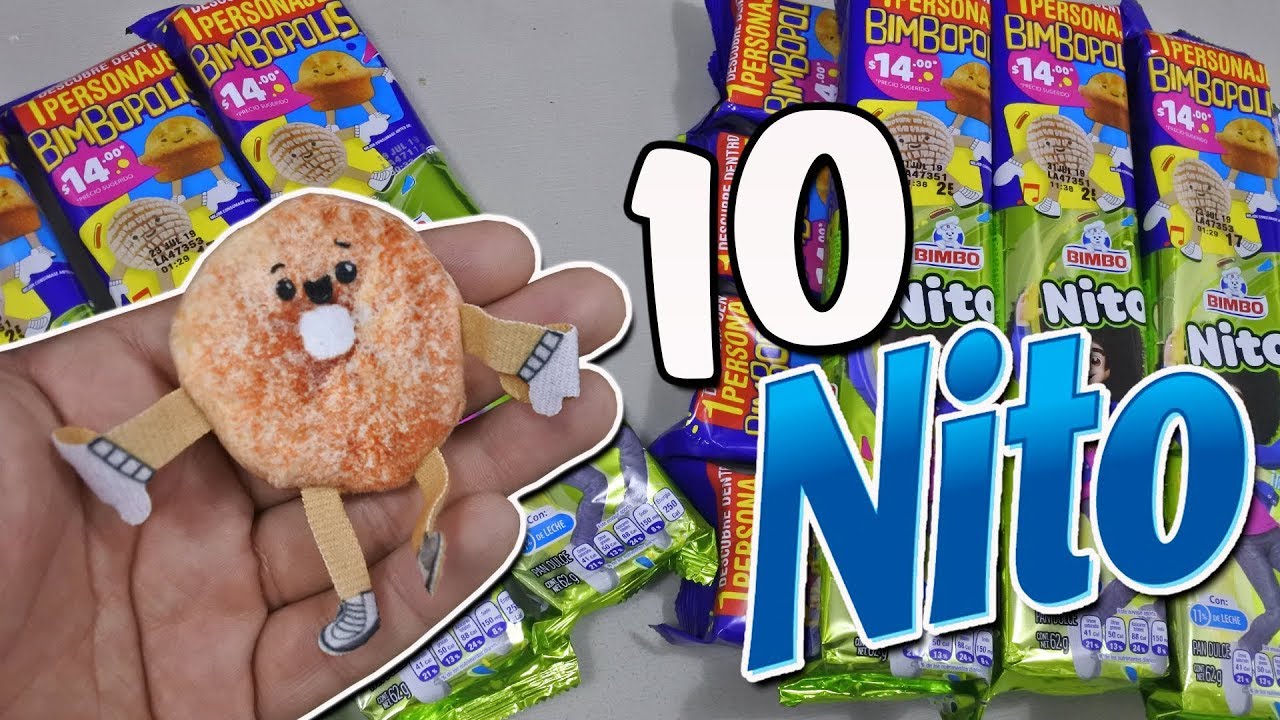 Abri 10 Nito con Bimbopolis de Bimbo - ¿Salio la coleccion completa o ...