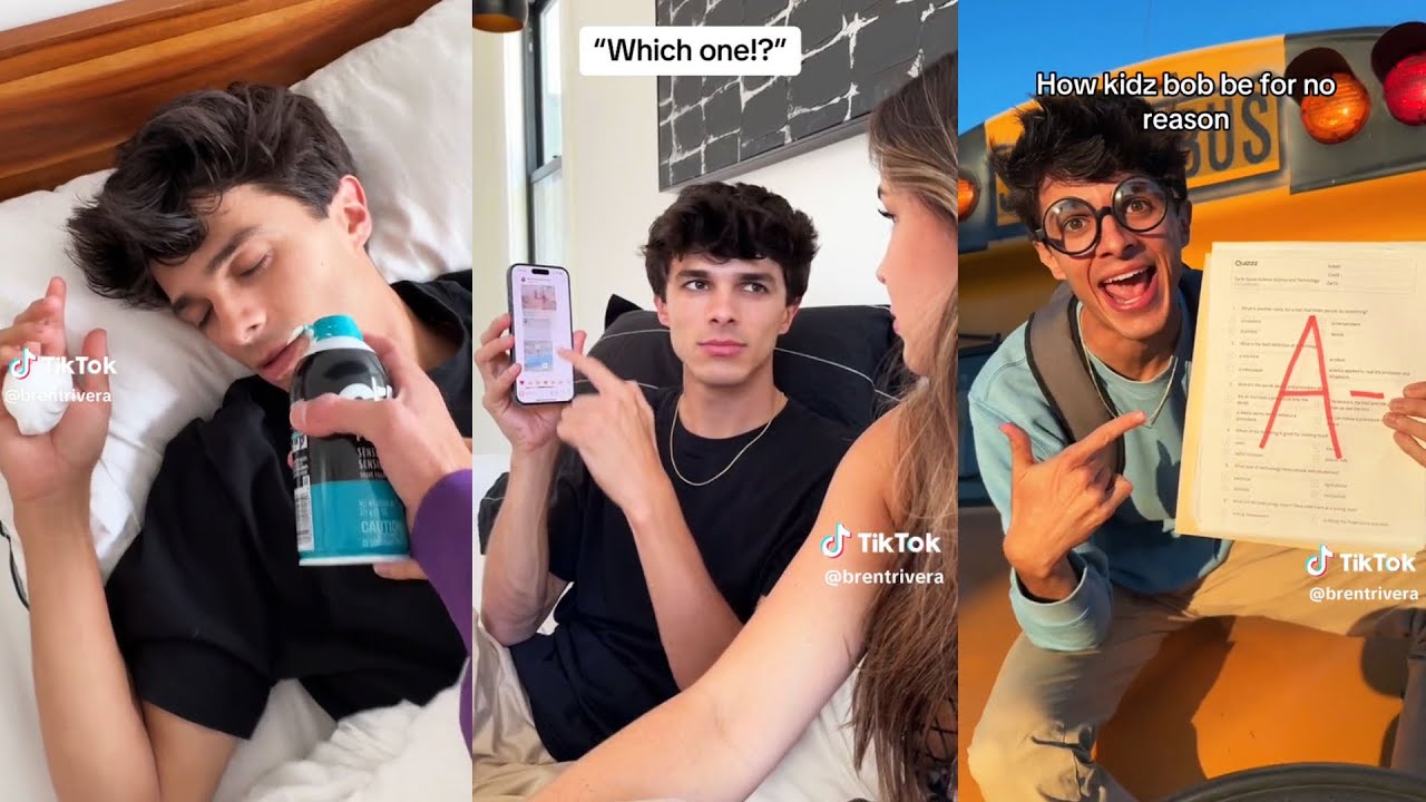 *1+ Hour* Brent Rivera Funny Shorts | Best of Brent Rivera 2024 ...