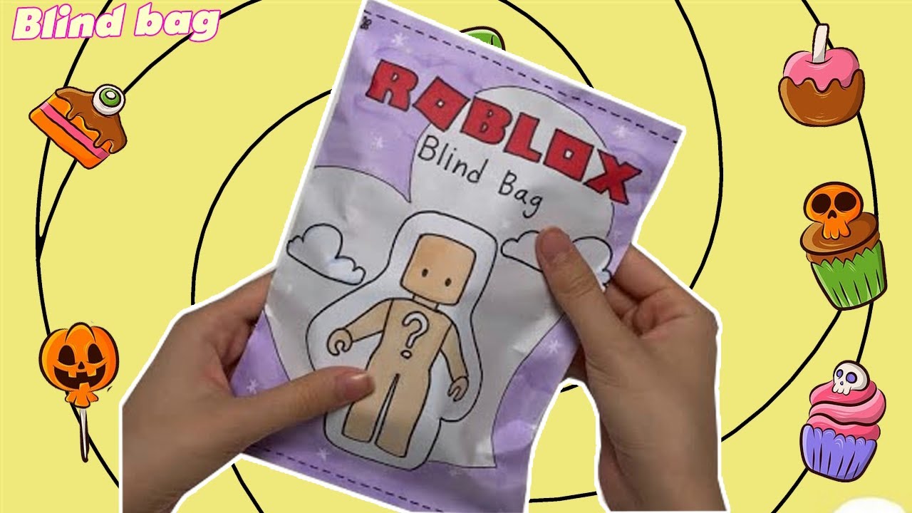 Paper DIY ] Roblox Outfit Blind Bag # Roblox Compilation,#rolox#asmr ...