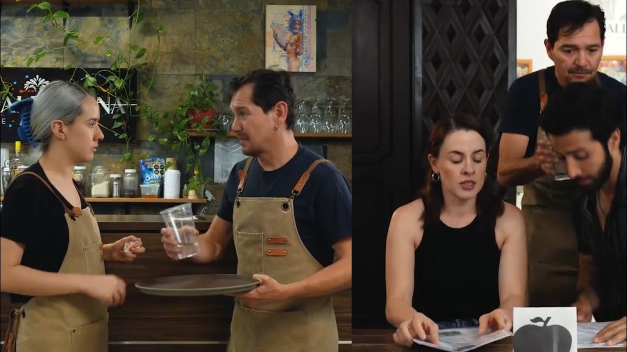 Meseros salvaron a mujer de un mal hombre y recibieron una linda ...